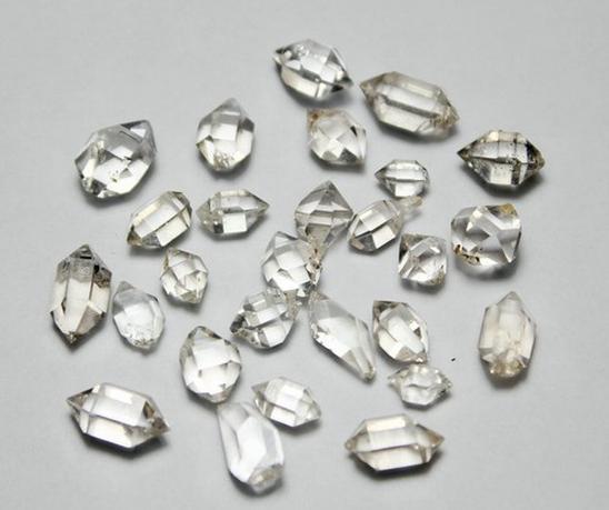 27pcs AAA+++Top Herkimer Diamond Crystal point 107... – Grandado