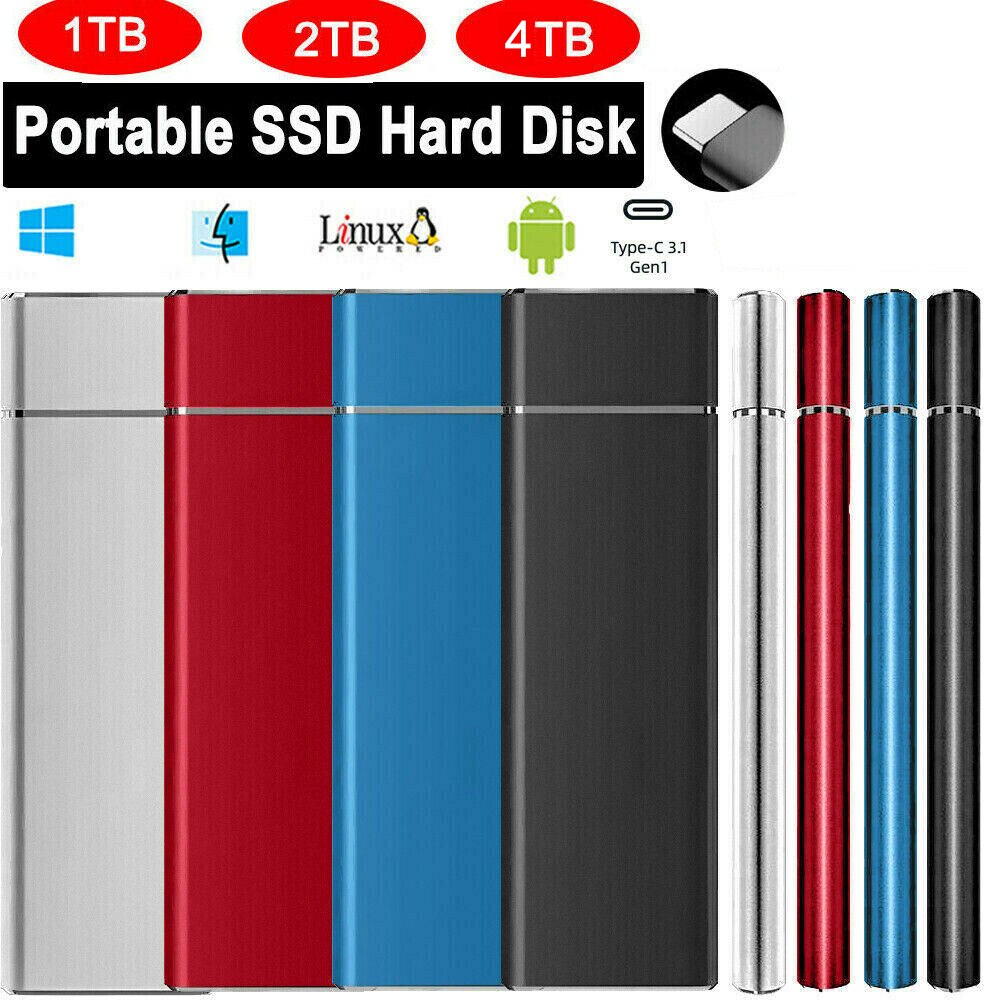 Ssd Mobiele Solid State Drive 1/2/4T Opslag Appara... – Vicedeal