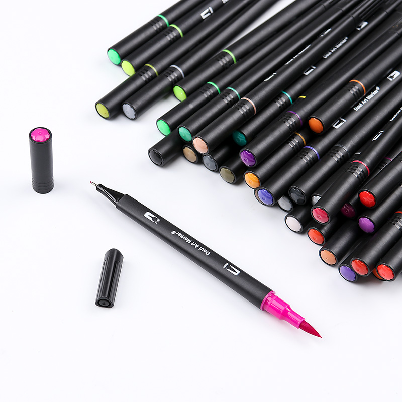 100Color Dual Brush Pen Set Watercolor Pen for Chi... – Grandado