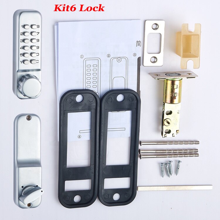 Waterproof Gate Lock Mechanical Keyless Door Lock ... – Grandado