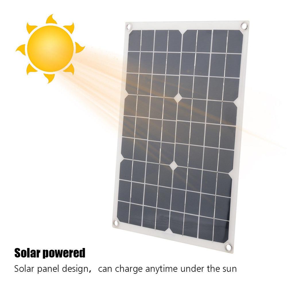 12V-18V 20W Dual Usb Solar Panel Kit Met 10A Solar... – Vicedeal