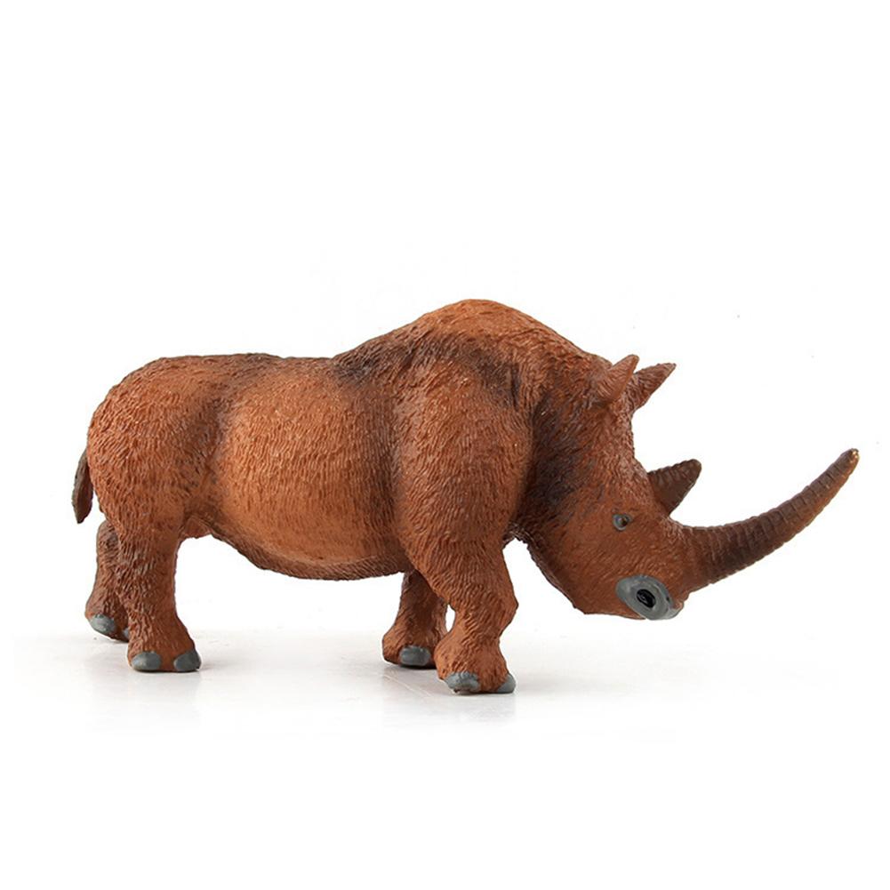 1pcs PVC Woolly Rhinoceros Figure Animal Toy Safe ... – Vicedeal