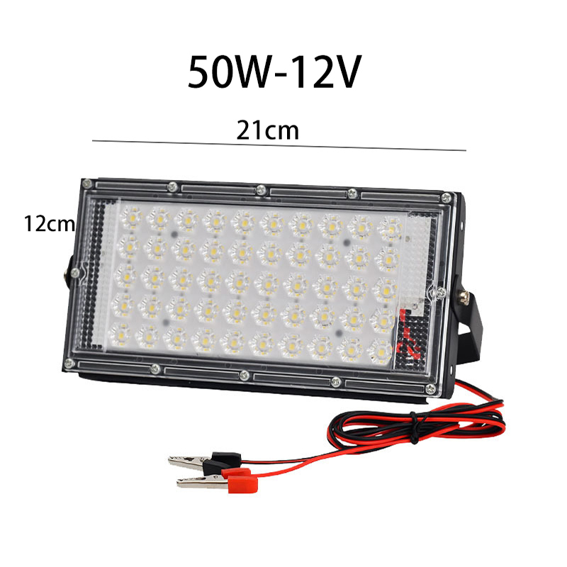 DC12V Led Flood Light 50W 100W Outdoor Floodlight ... – Grandado