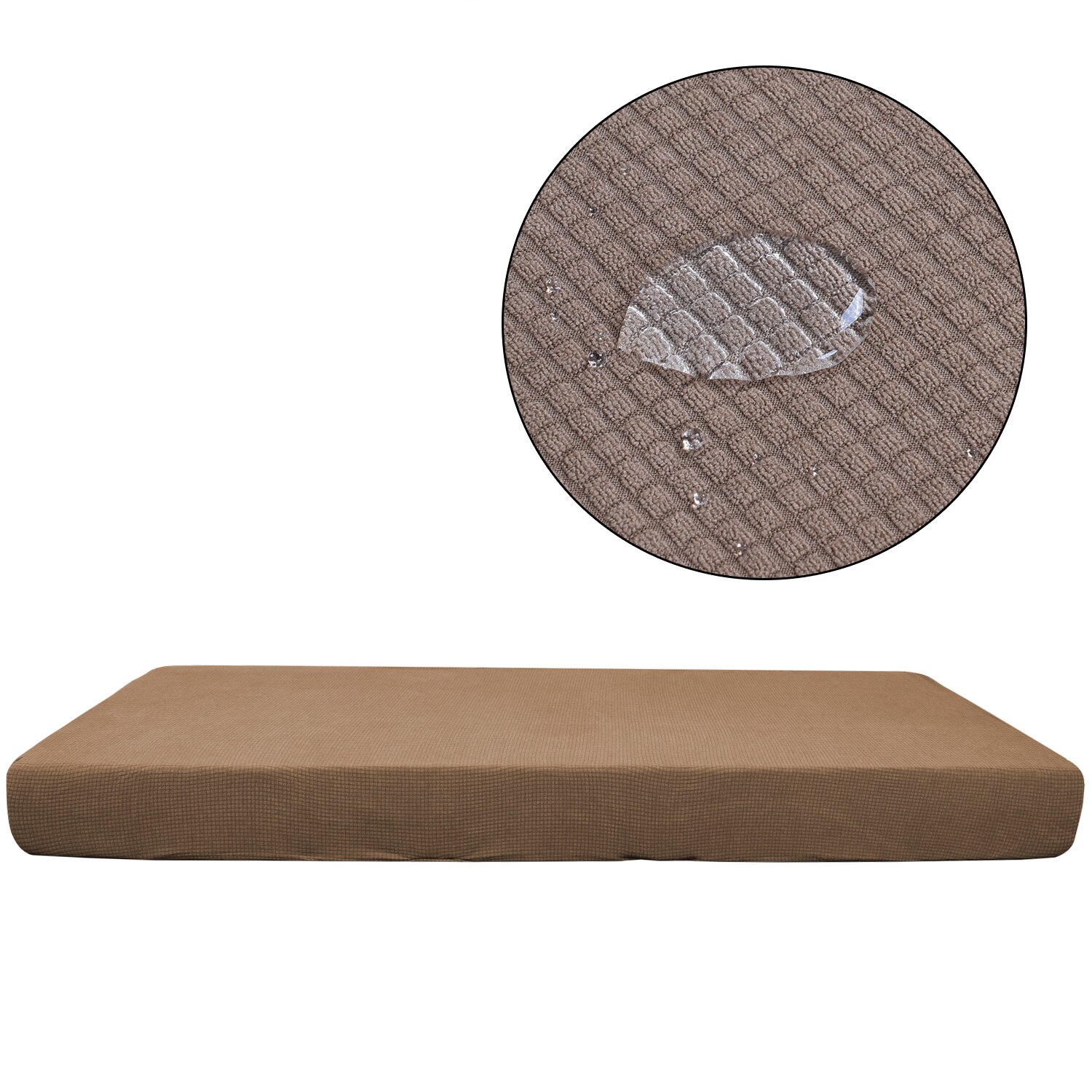 1/2/3 Seats Waterproof Stretchy Sofa Seat Cushion ... – Grandado