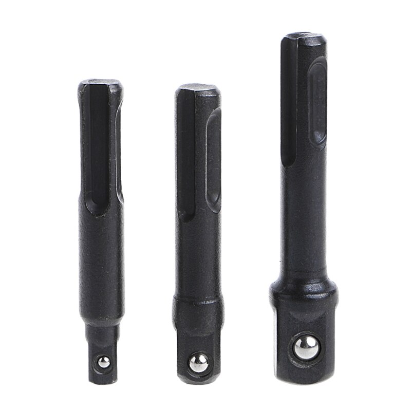 3 Pcs SDS Plus Drill Socket Driver Set 1/4\" / 3/8... – Grandado