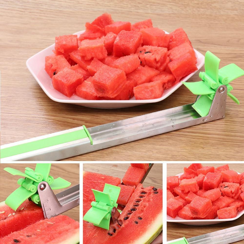 Watermelon Slicer Cutter Windmill Fruit Melon Stai... – Grandado