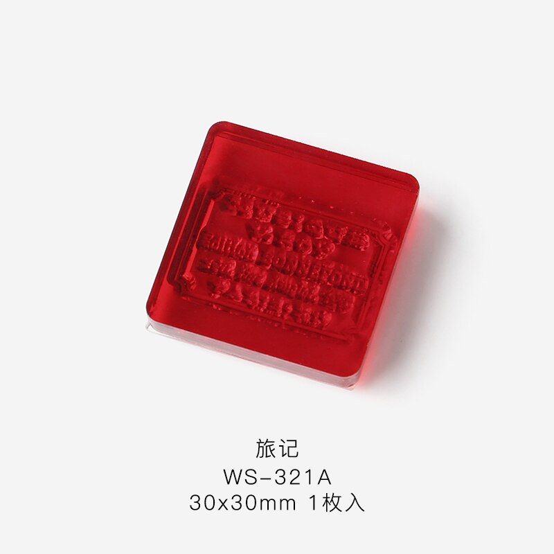 Vintage Lily Plant Stars Travel Mini Stamp DIY Acr... – Vicedeal