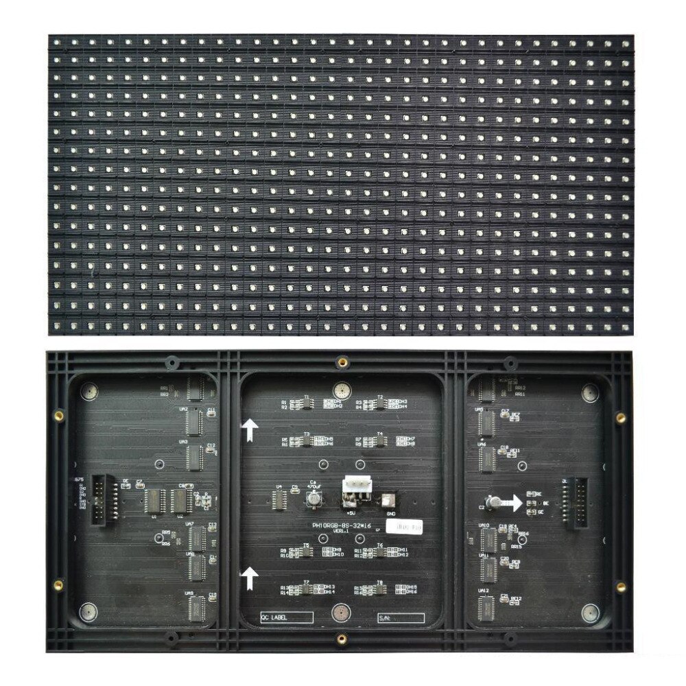 Módulo led p10 interior a todo color rgb 1/8 scan ... – Grandado