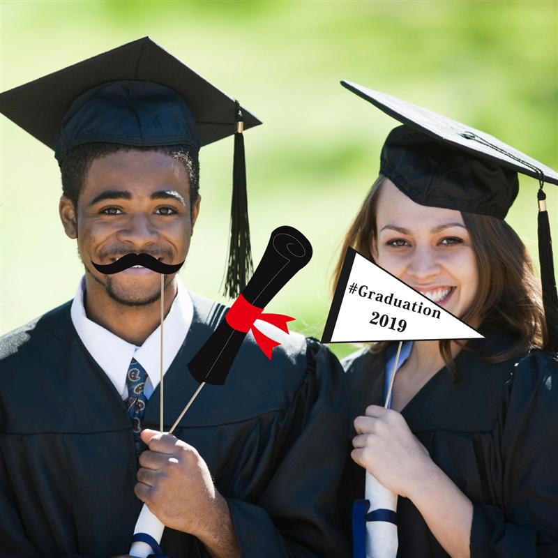 Tinksky 18PCS Graduation Booth Photo Prop Funny Po... – Grandado