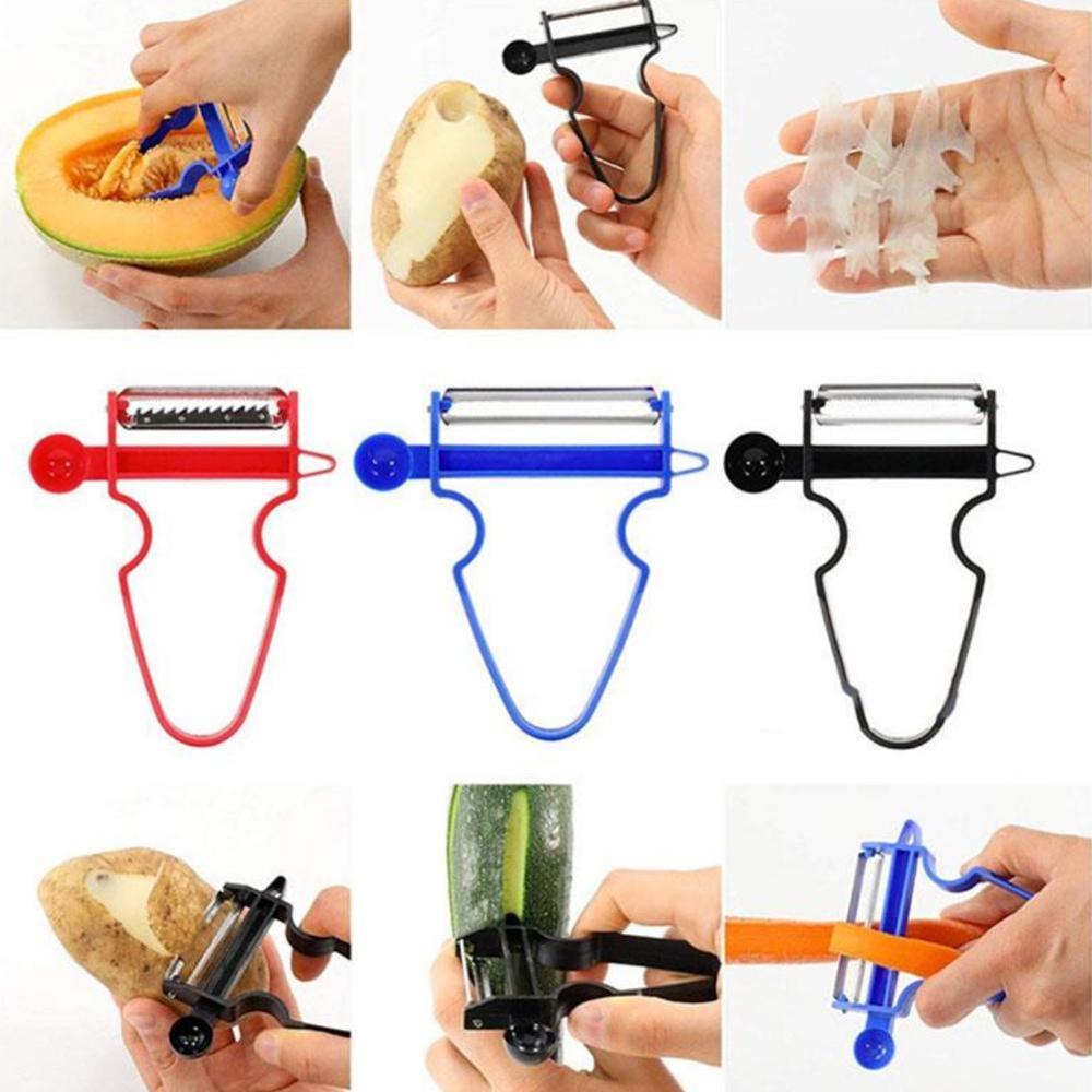 3 stk trio peeler skiver fliskværs skrælemaskine j... – Grandado