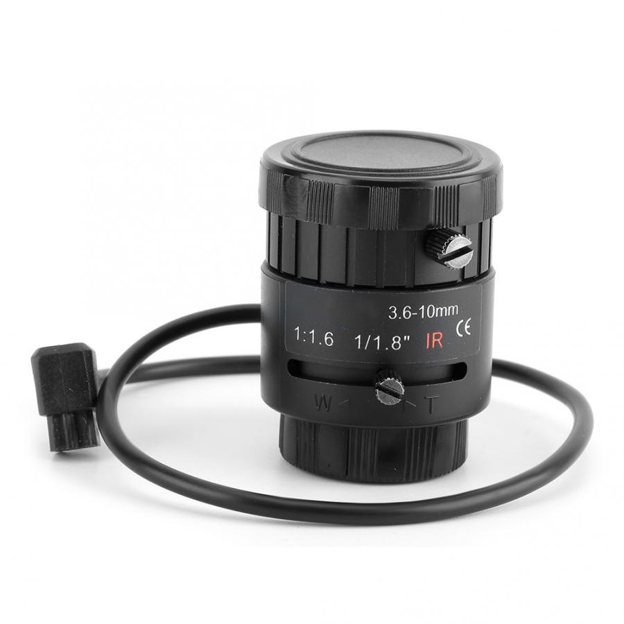 1/1.8 6MP Camera Lens 3.6-10mm Focal-Length Auto A... – Grandado