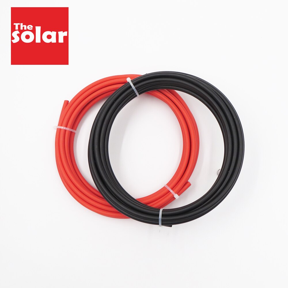 20 M Zwarte Kabel 10 M + Rode Kabel 10 M 4mm2 Pv S... – Vicedeal