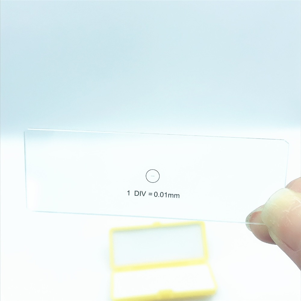 5pcs 0.01mm Microscope Stage Micrometer Calibratio... – Grandado