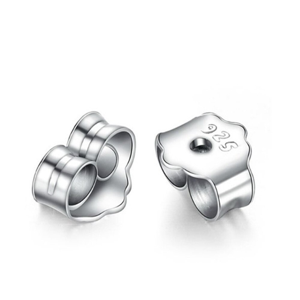 10pcs Sterling Earring Back Plug Earring Settings ... – Grandado