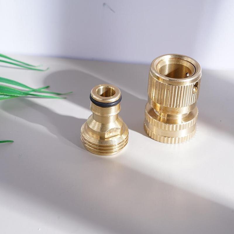 3/4 Inch Brass Hose Tap Quick Connector Hose Quick... – Vicedeal