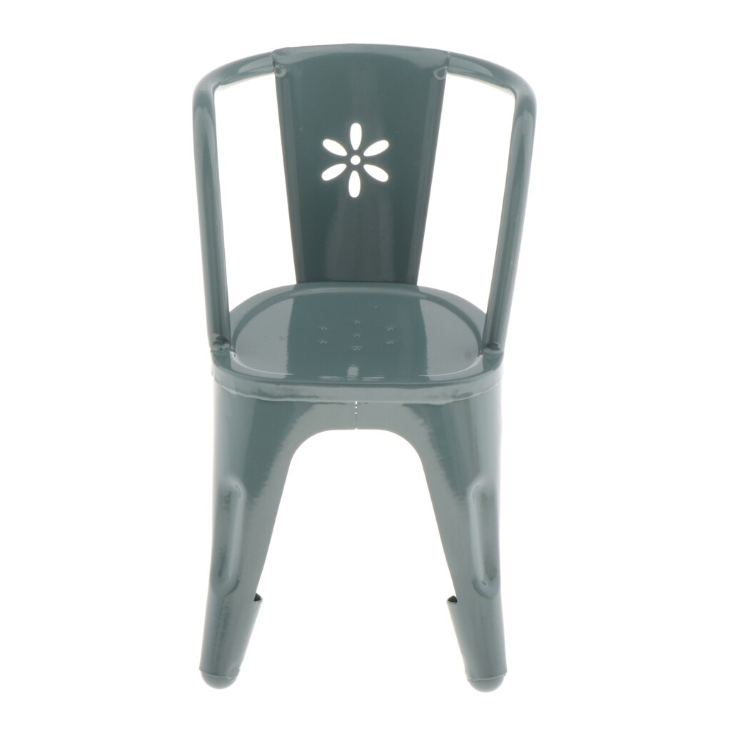 1/6 Scale Mini Metal Single Chair Coffee Shop Bar ... – Vicedeal