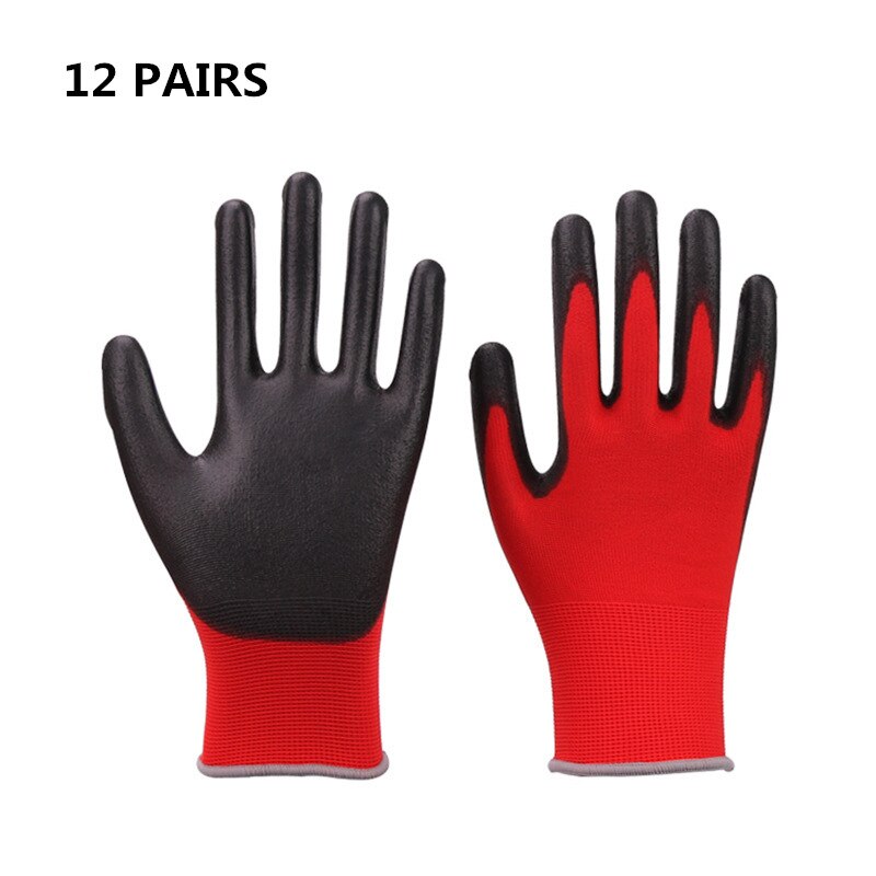 6 Pairs GMG CE Certificated EN388 White Polyester ... – Grandado