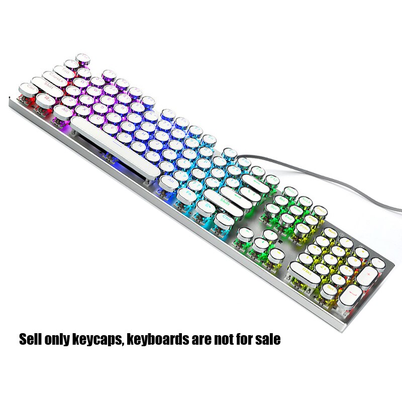 104 Key E Element Plating Metal Round Steampunk Ke... – Grandado