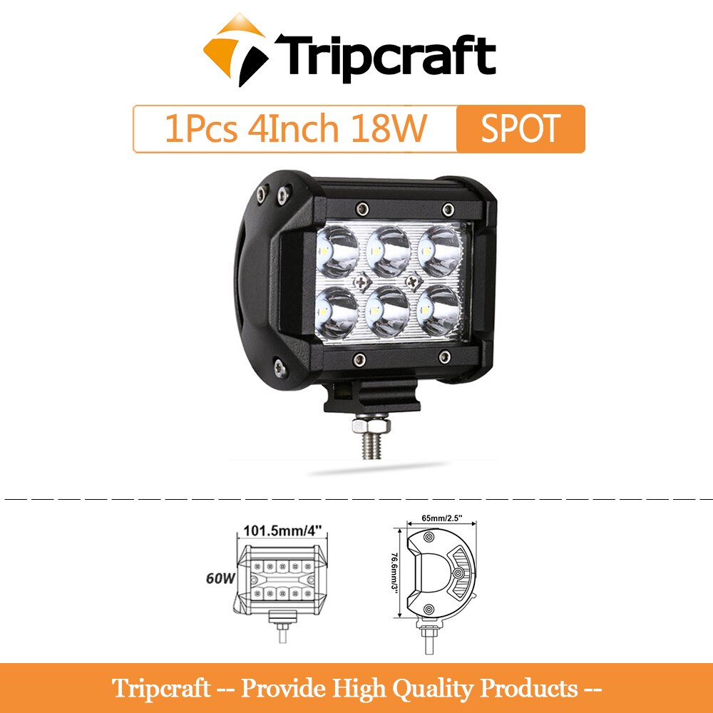 Tripcraft dual rows 4/7/15/17/20in 2row LED Light ... – Grandado