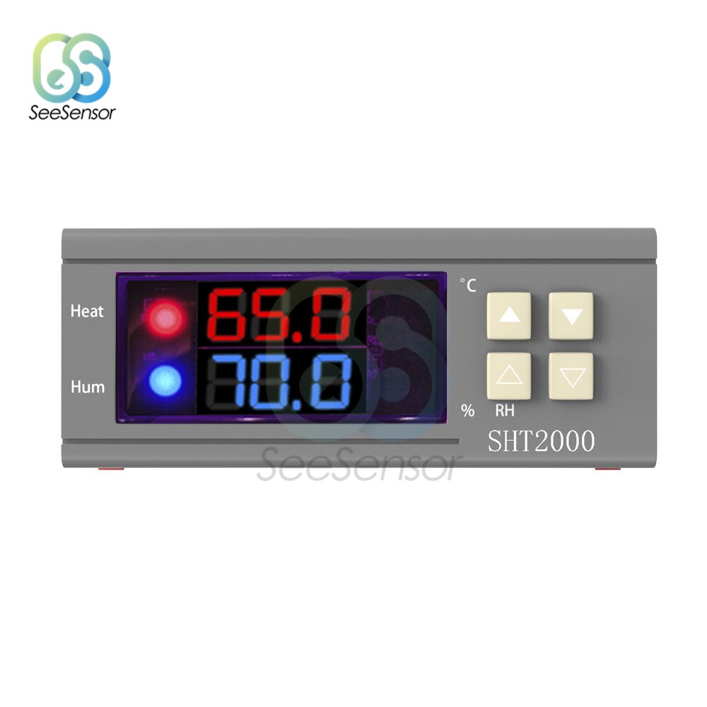 SHT2000 AC 110V 220V DC 12V-72V Digital Temperatur... – Grandado