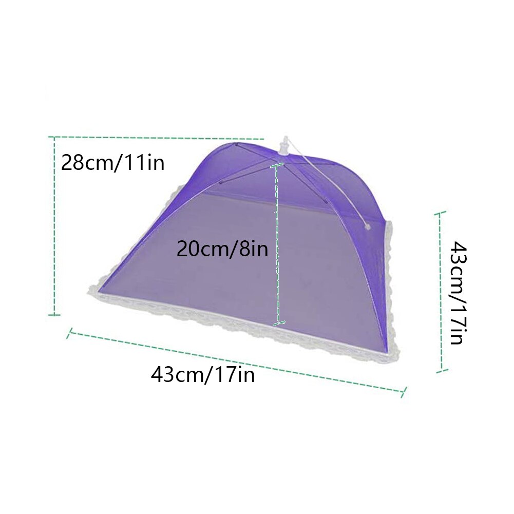 6Pcs Voedsel Tent Cover Screen Anti Muggen Vliegen... – Grandado