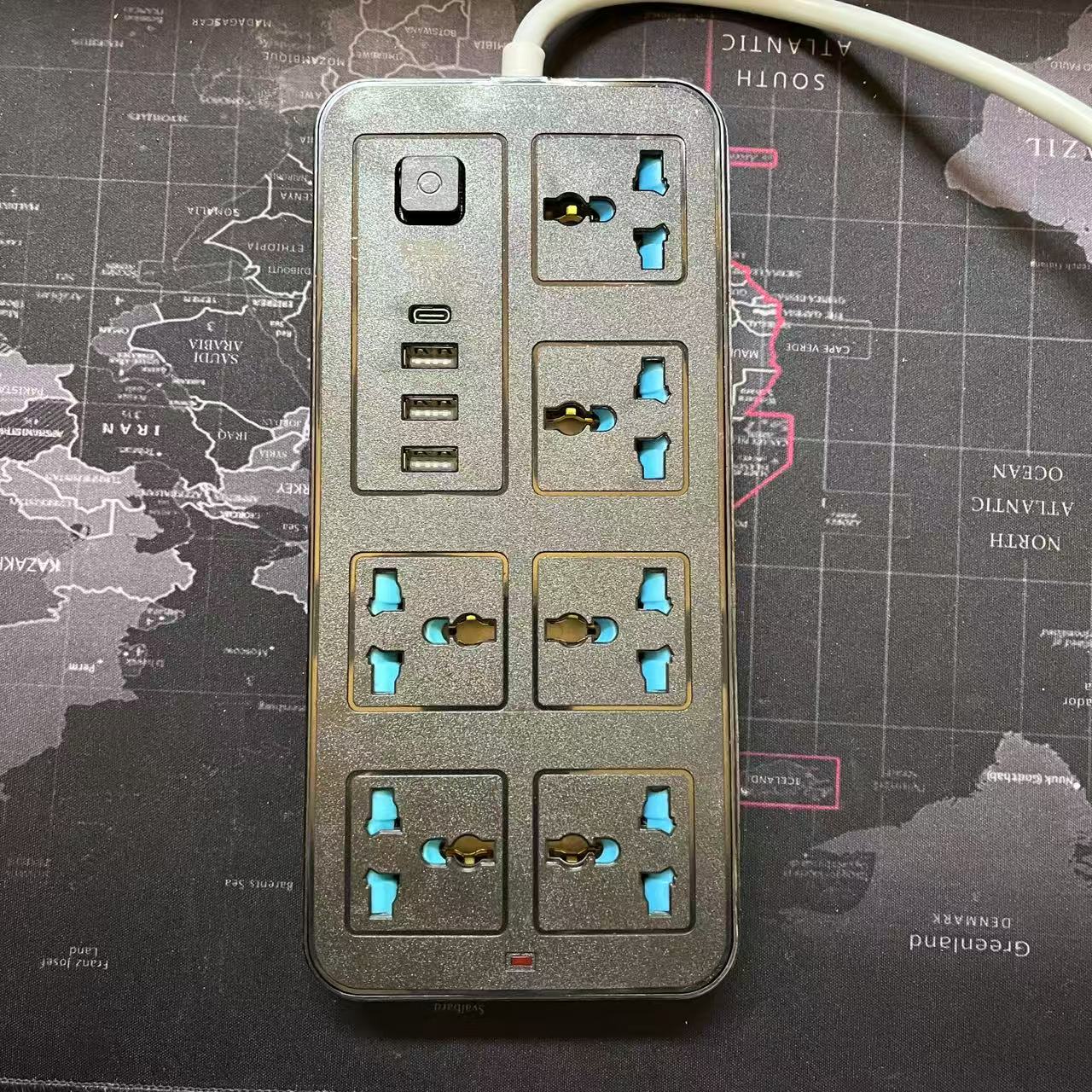 Power Multi Tap Universal Plug EU US UK Outlet Pow... – Grandado
