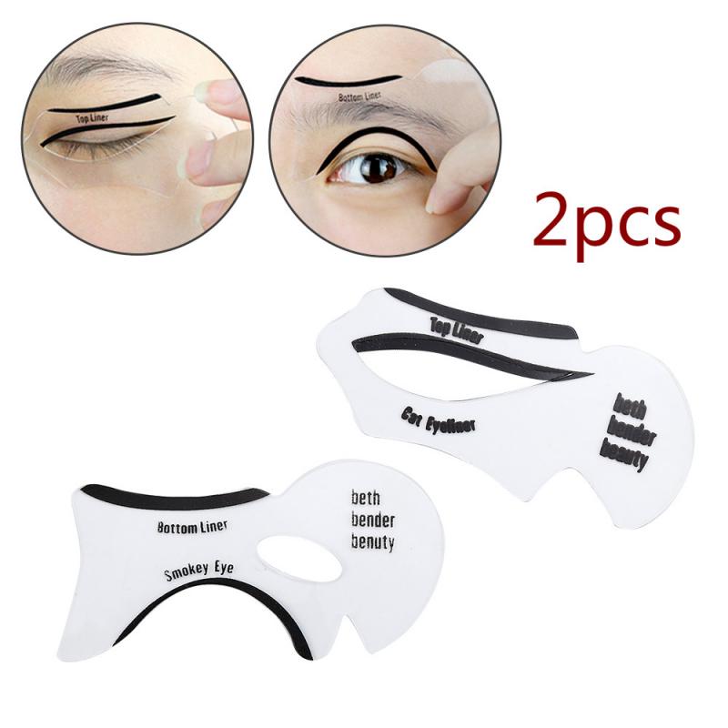 2pcs Pro Eyeliner Stencils Winged Eyeliner Stencil... – Grandado