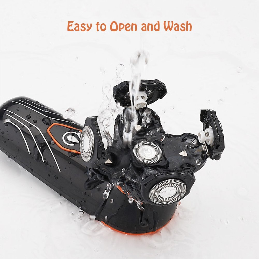 Elektrische Mannen Scheerapparaat Nat/Droog Oplaad... – Grandado