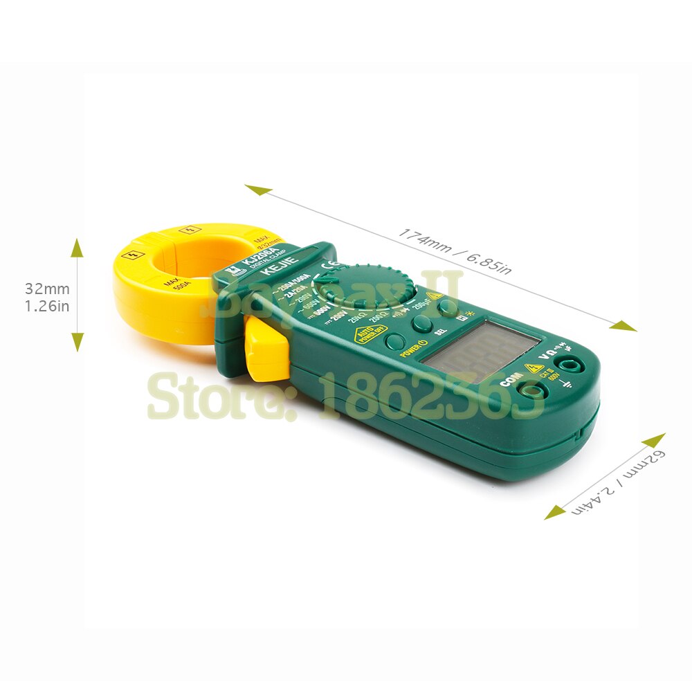 KJ206A AC 500A Mini Digital Clamp Meter Multimeter... – Vicedeal KJ206A AC 500A Mini Digital Clamp Meter Multimeter... – Vicedeal