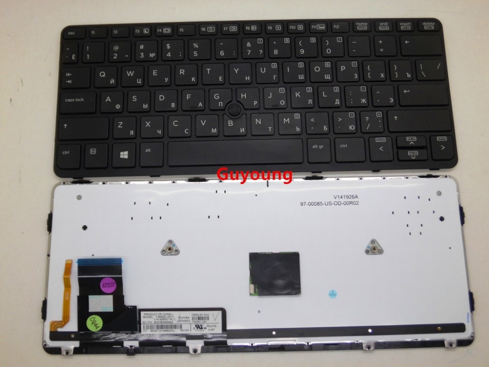 US English Keyboard for HP Elitebook 720 G1 720 G2... – Grandado