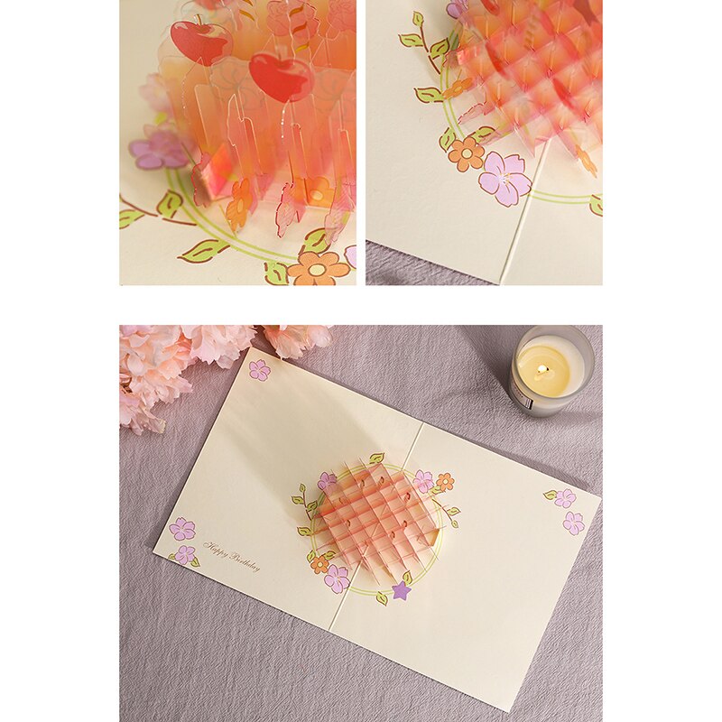 Funny 3D Pop-up Card Wish Card Cute Durable Card f... – Grandado
