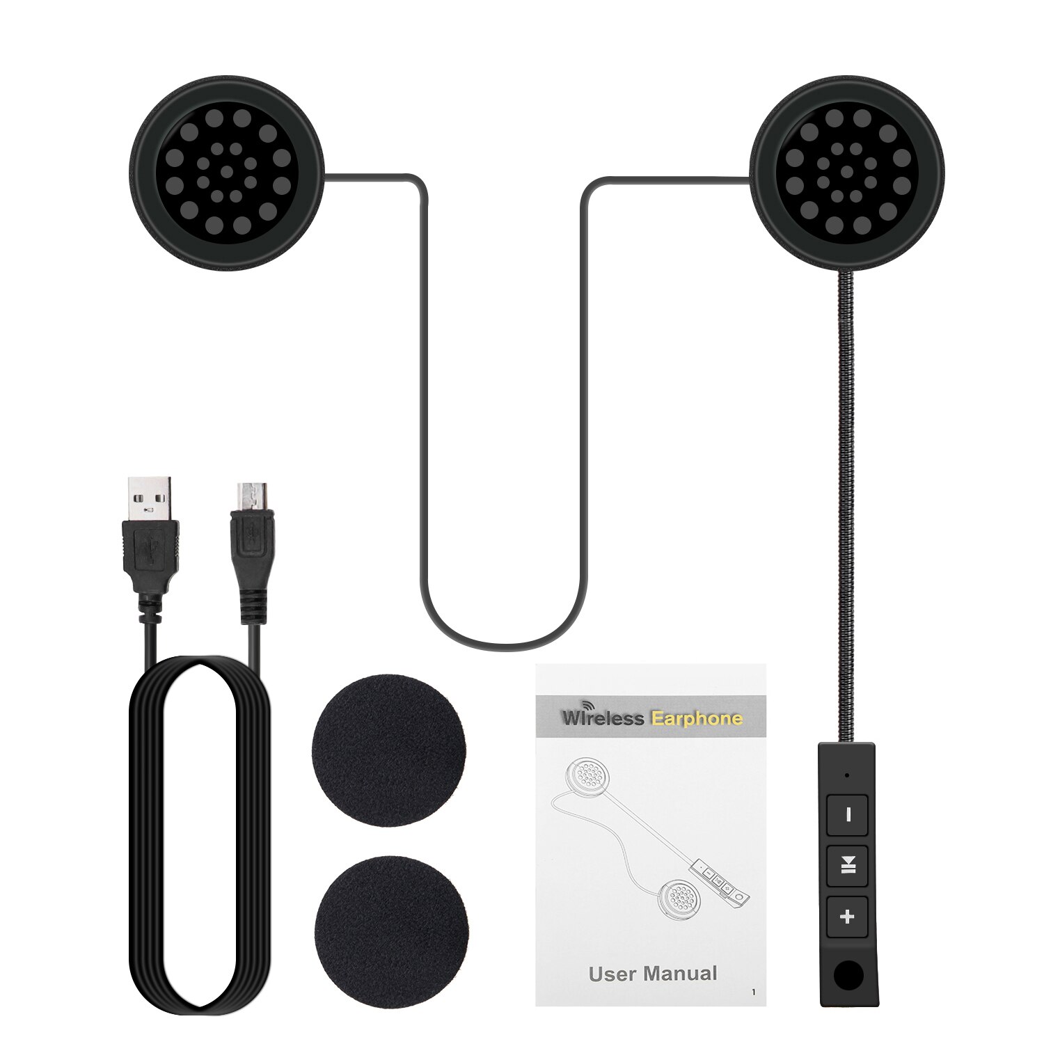 GETNOOG Helm Headset Motorrad bluetooth Headset wa... – Grandado