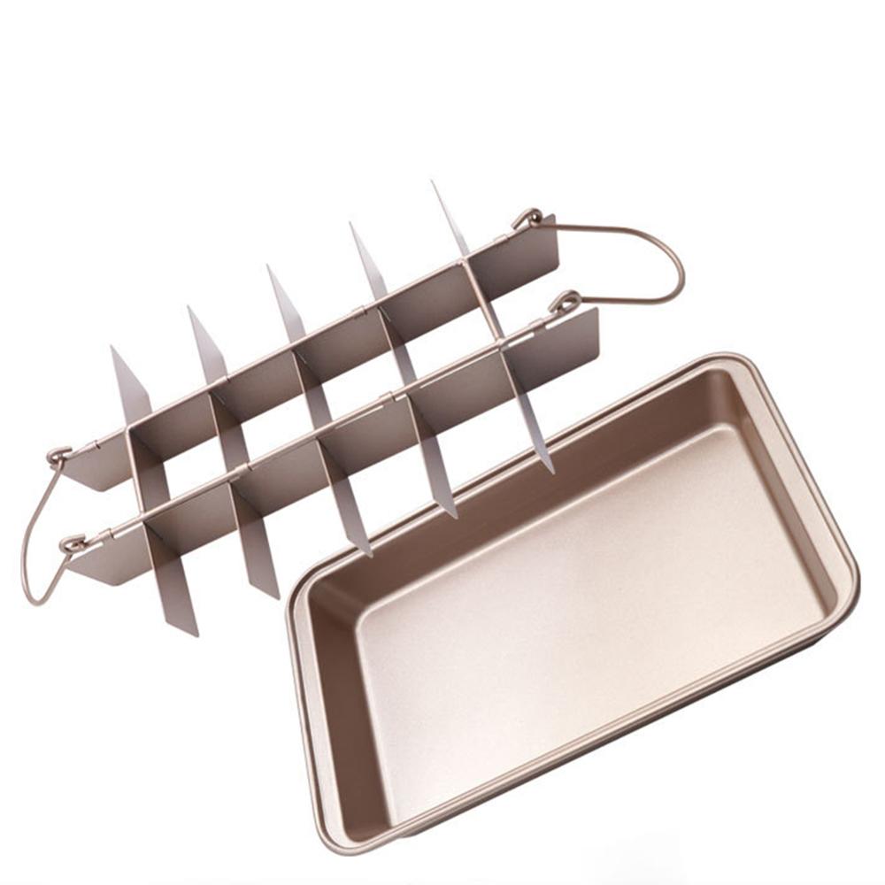 Non Stick Brownie Pans with Dividers Rectangular H... – Grandado