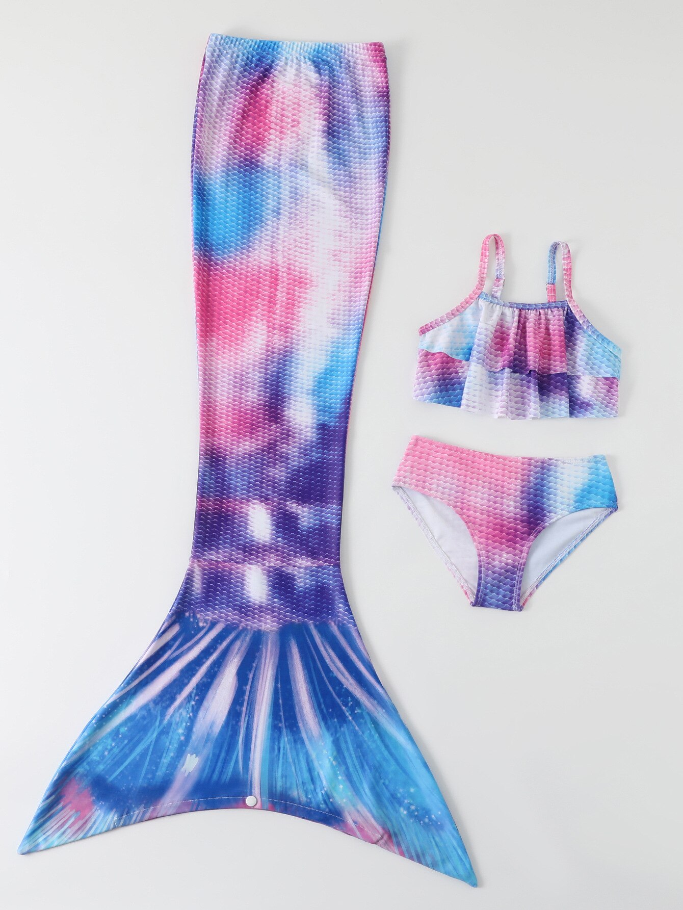 Fish tail swimsut for girls Children swimsuit fish... – Vicedeal