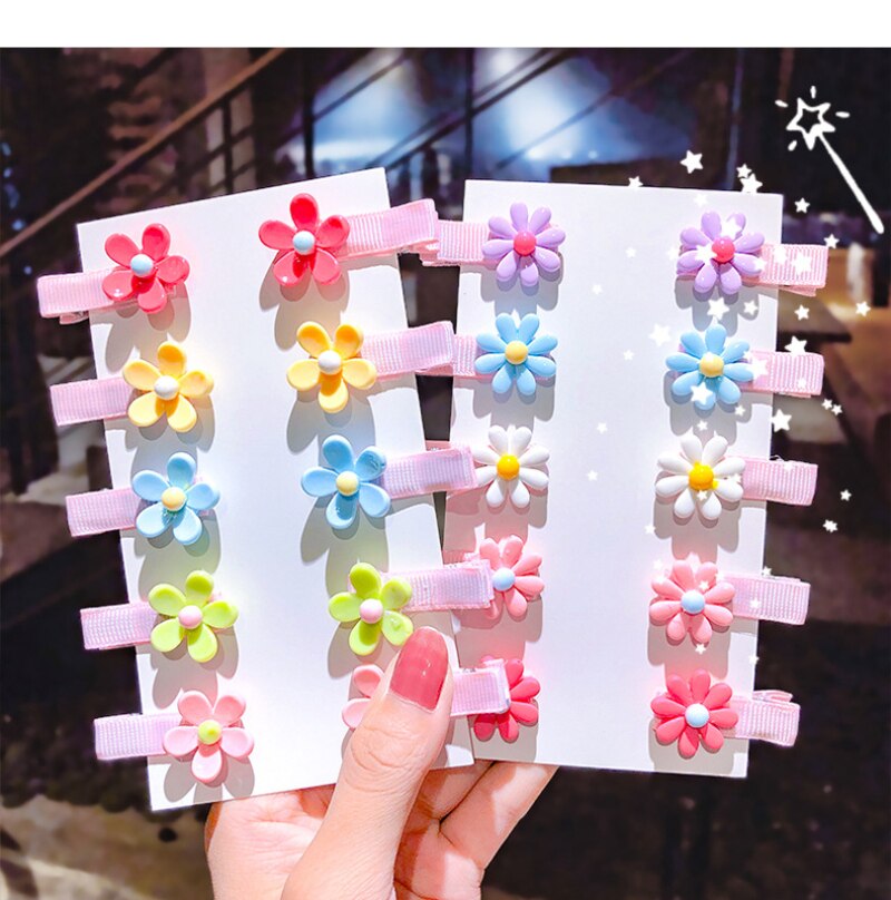 10pcs Children Cute Color Hairclip Head Jewelry Cl... – Vicedeal