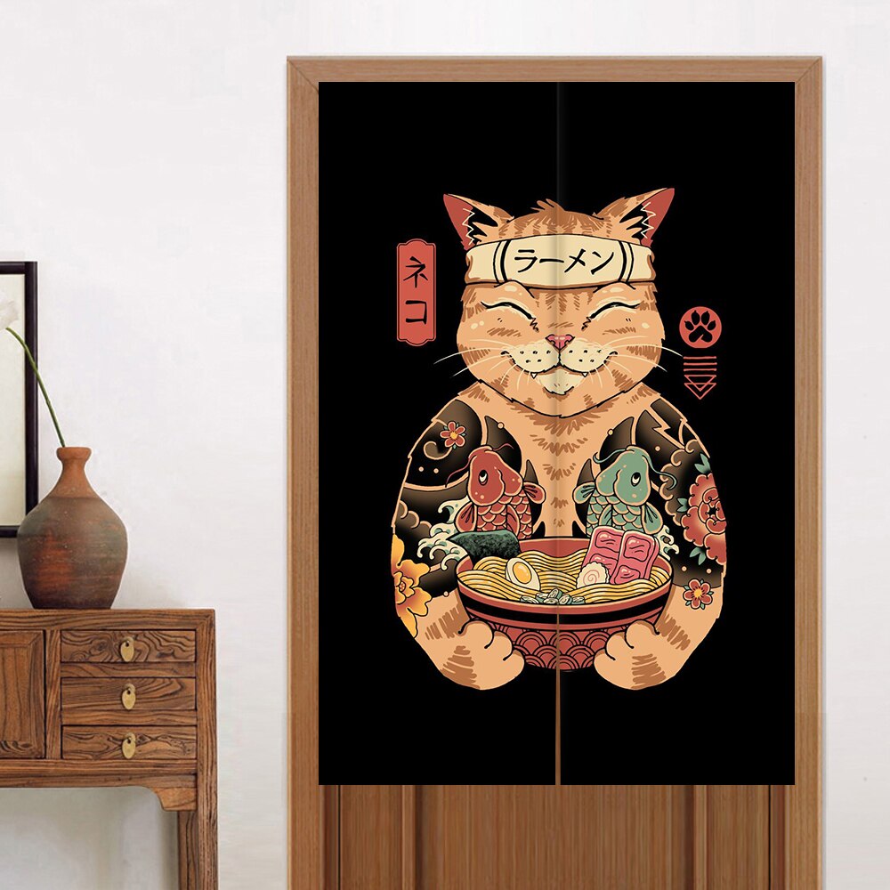 Asian Style Sushi Ramen Shop Partition Door Window... – Grandado