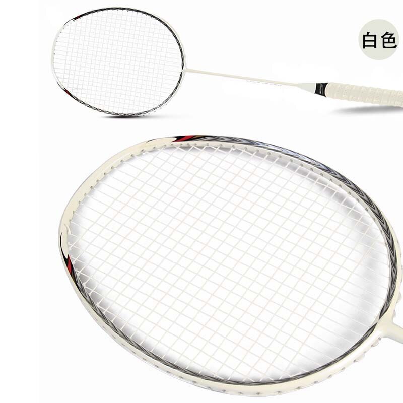 Full Carbon Badminton Racket 5U Ultralight Offensi... – Grandado