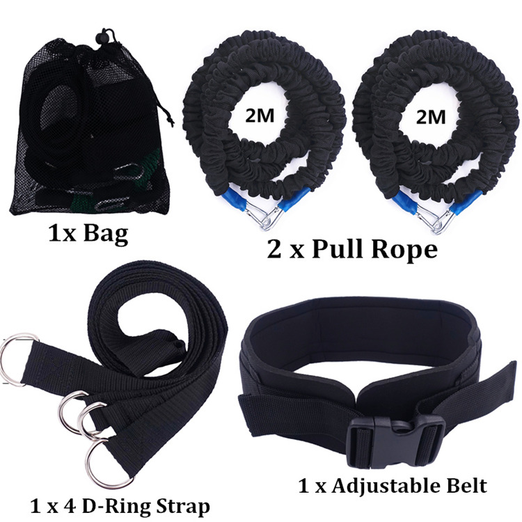 2M Resistance Bands Bungee Trainer with Adjustable... – Grandado