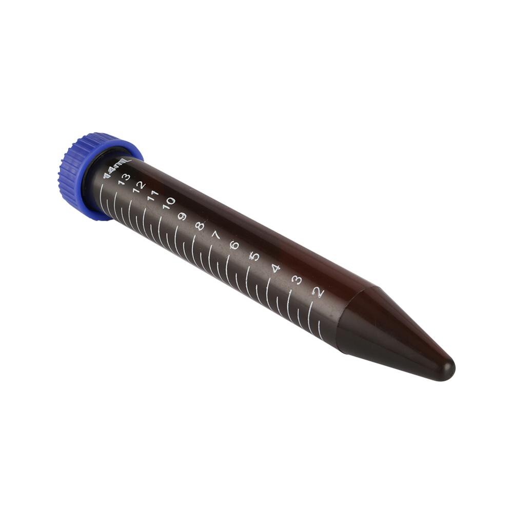 15ml Plastic Brown Screw Cap Cone Bottom Centrifug... – Vicedeal