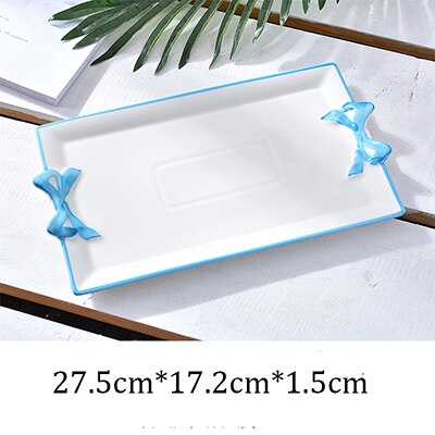 Leuke Boog Witte Keramische plaat Fruit Lade Porse... – Vicedeal