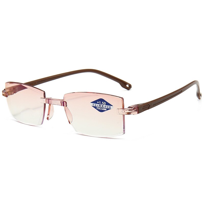 Double Light Reading Glasses Men Frameless Prescri... – Grandado