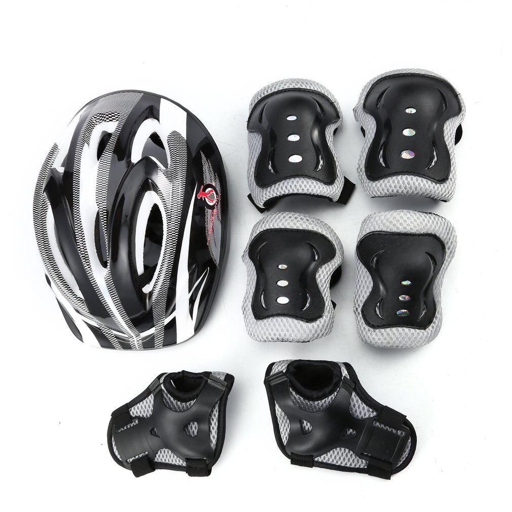 3-10 years old 7 Pcs Skating Protective Gear Set K... – Grandado