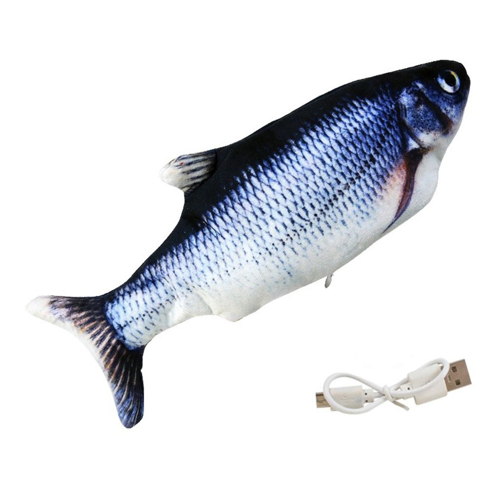 Electric Dancing Fish Toys Plush Interactive Elect... – Grandado