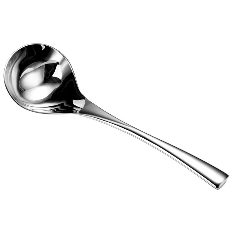 Stainless Steel Soup Ladle Deeper Long Handle Skim... – Grandado