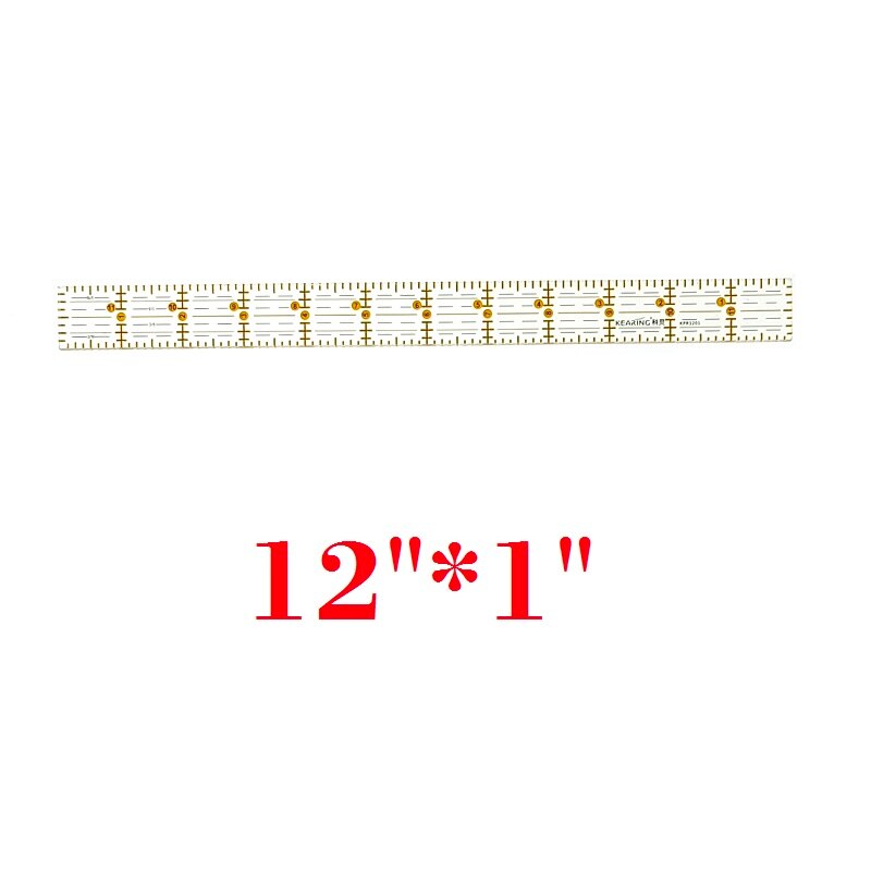 Acrylic Quilting Patchwork Ruler with Double Color... – Grandado