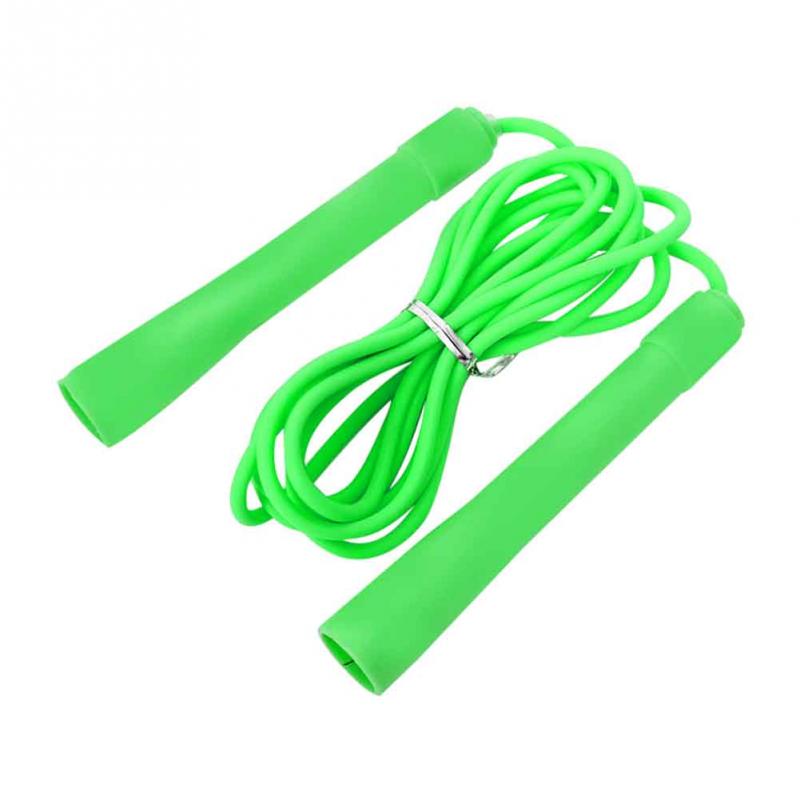 With Handle PVC Rubber Jump Rope Fitness Equipment... – Grandado