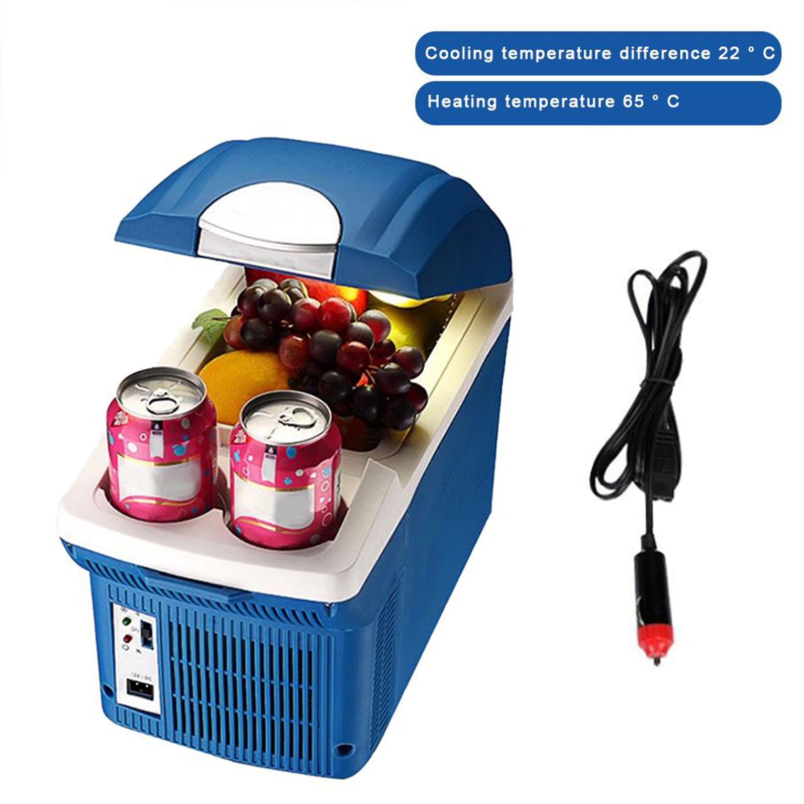 Mini Portable 12V Car Freezer Fridge RV Camping He... – Grandado