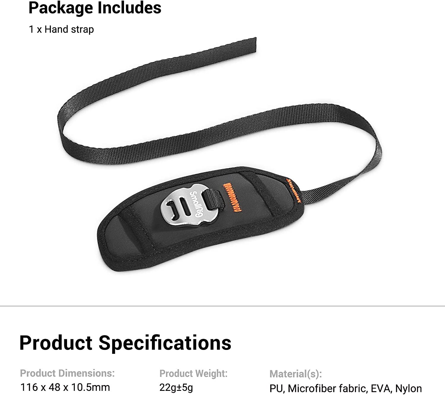 Smallrig Camera Hand Strap Universal Voor Canon Vo... – Vicedeal