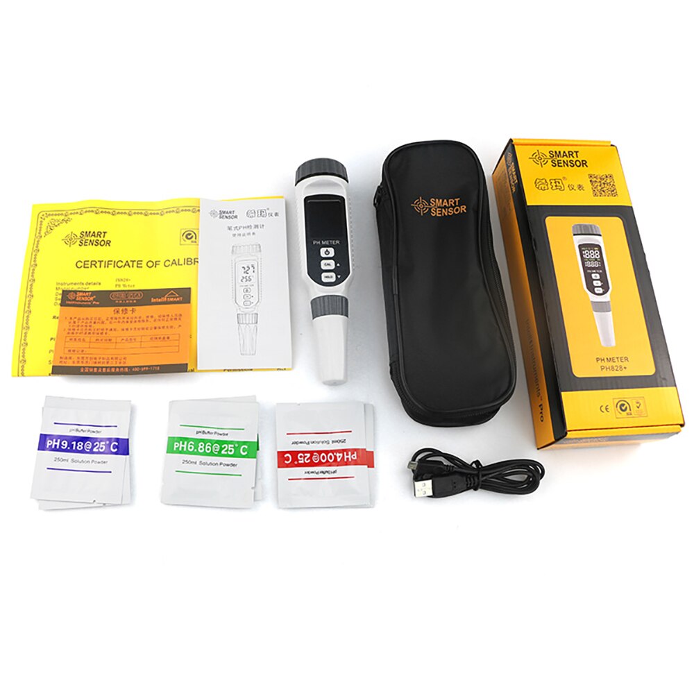 Bærbar penn type ph meter vanntester acidometer fo... – Grandado