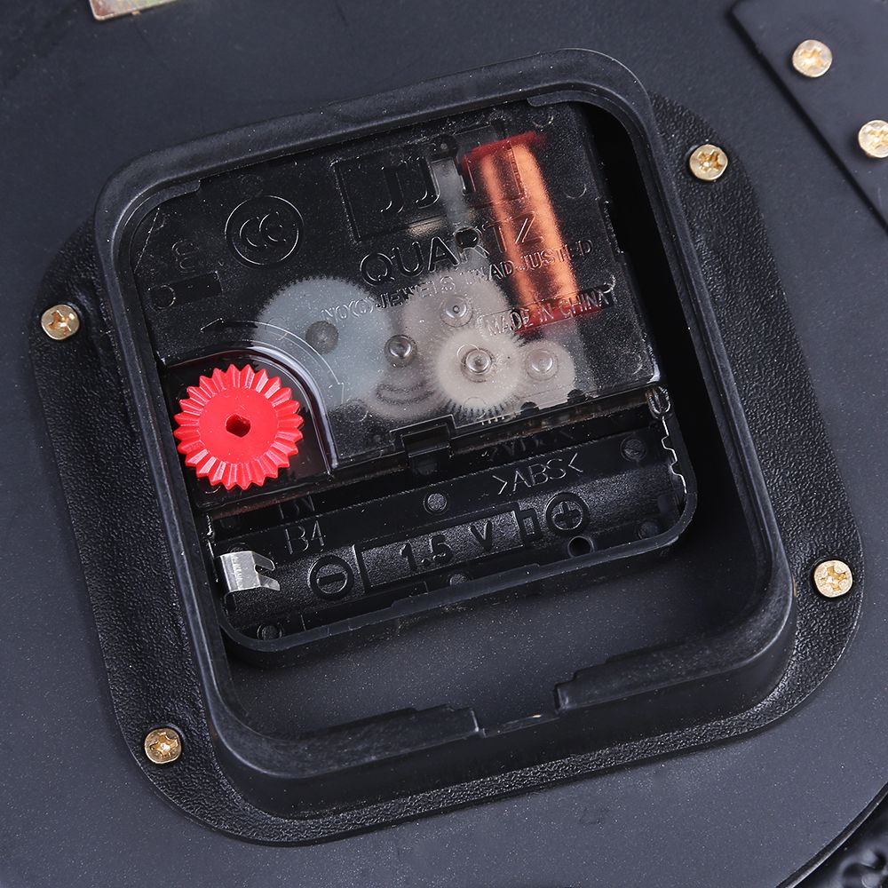 Wall Clock Diamonds Decorative Round Clock Metal L... – Grandado